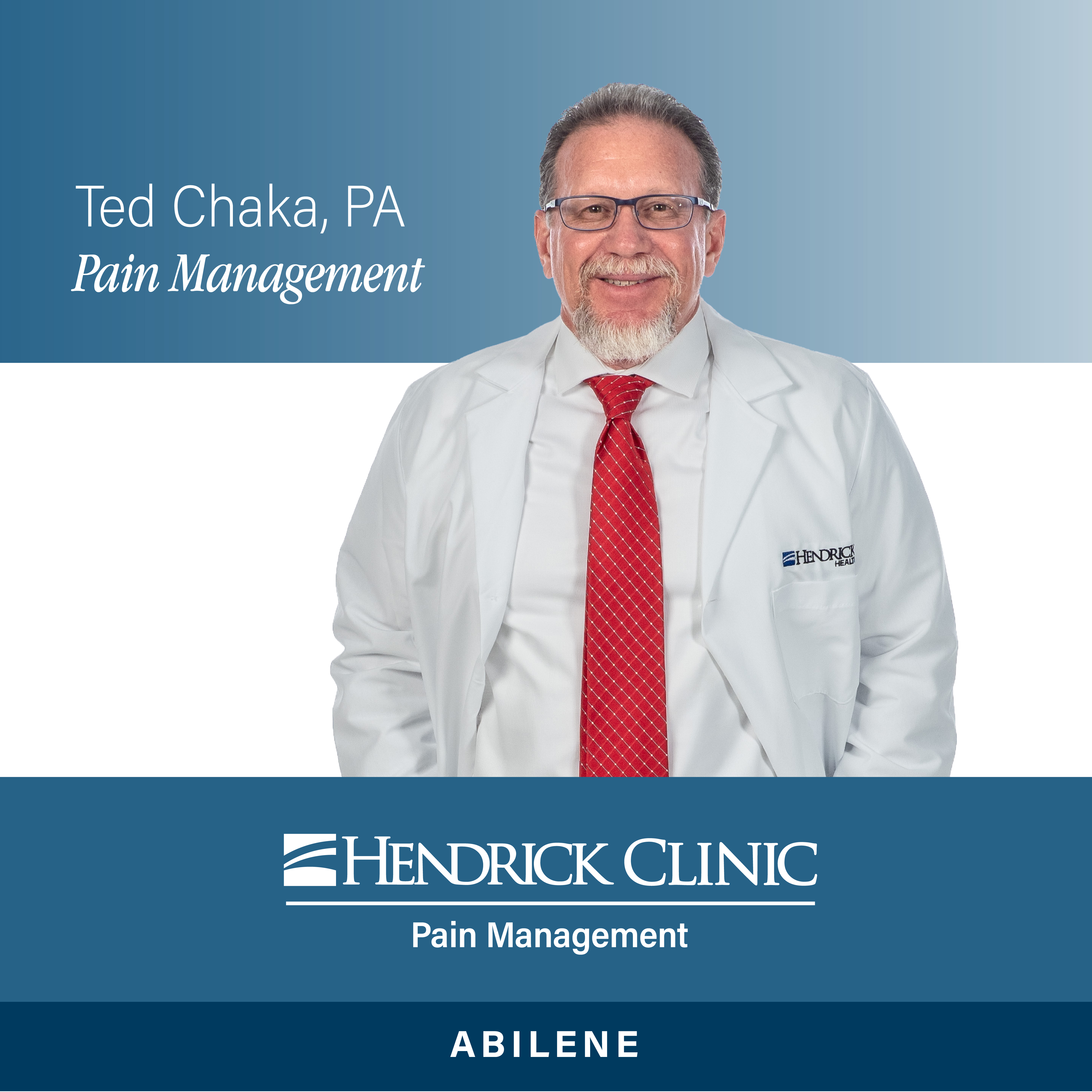 Hendrick Clinic welcomes Ted Chaka, PA