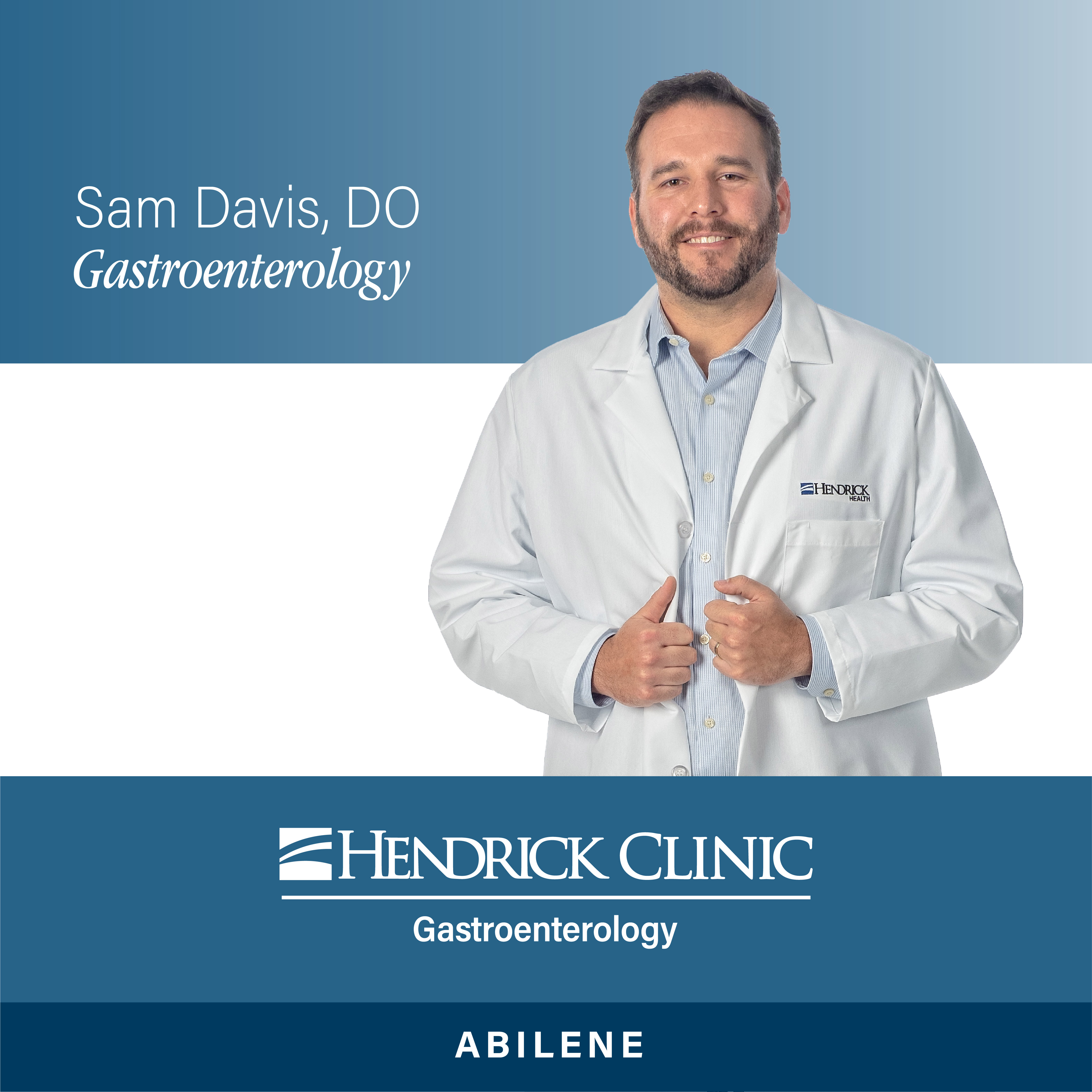 Hendrick Clinic welcomes Sam Davis, DO